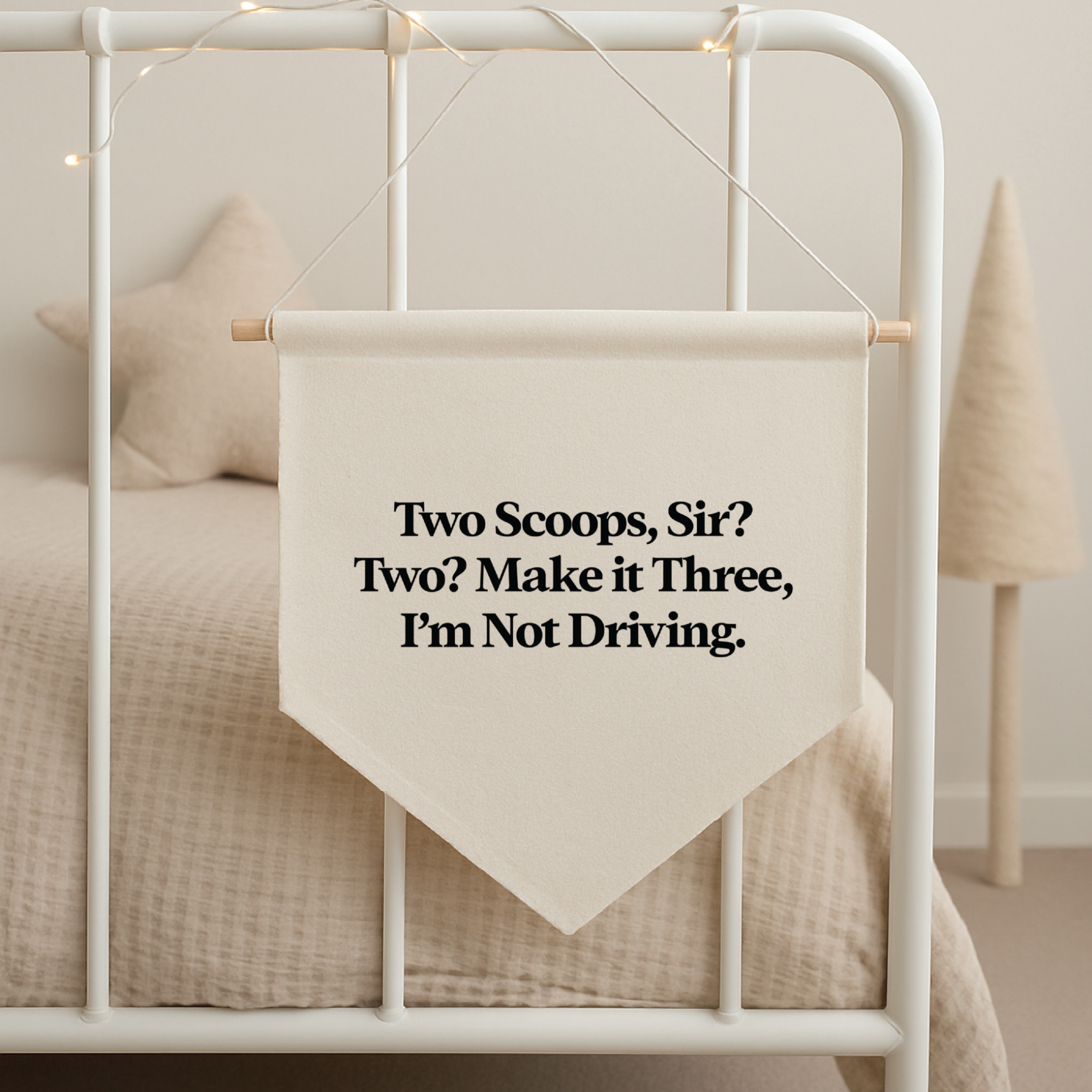 Home Alone Canvas Banner – Notes in Knots